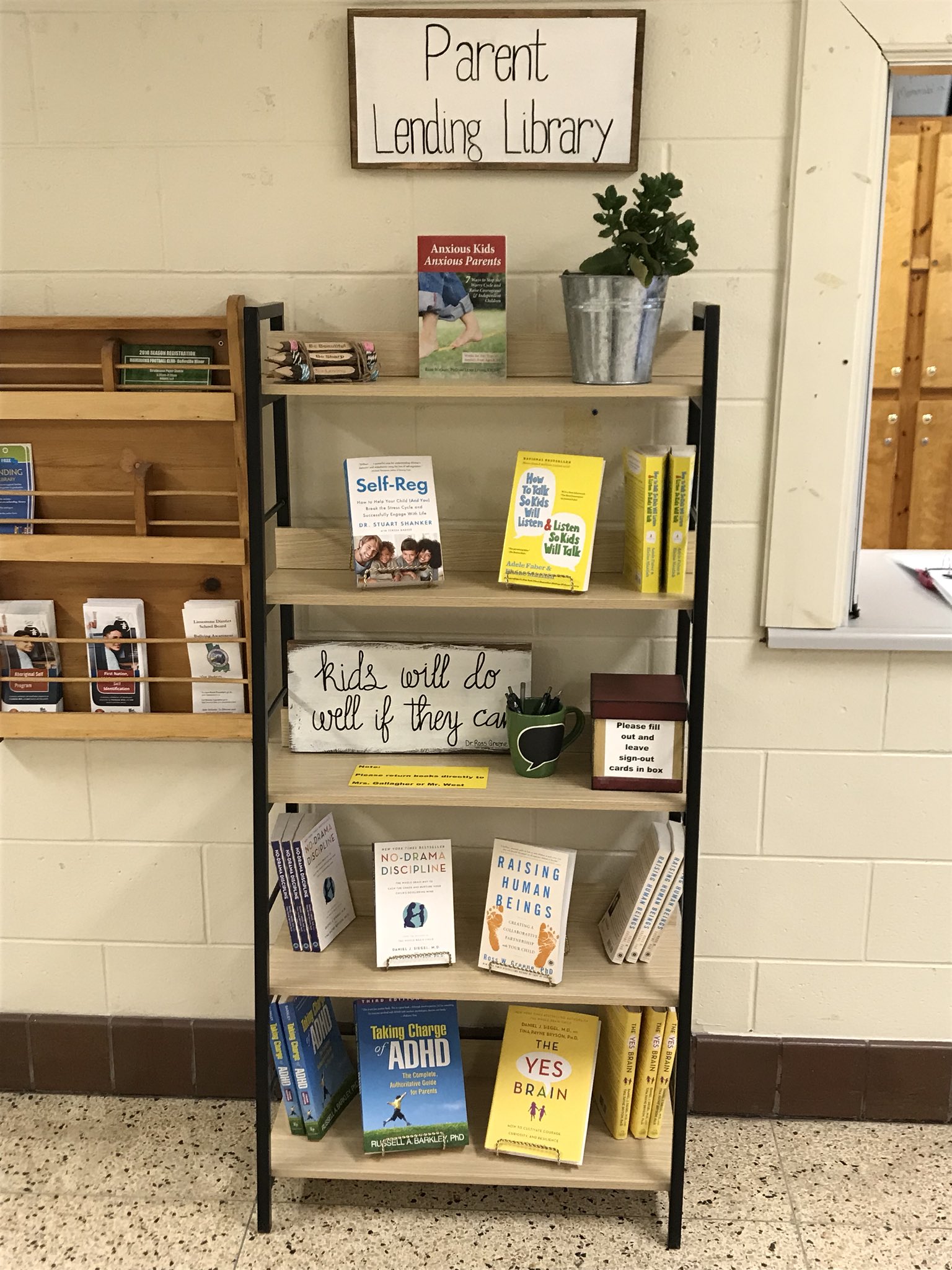 Lending Library Sign