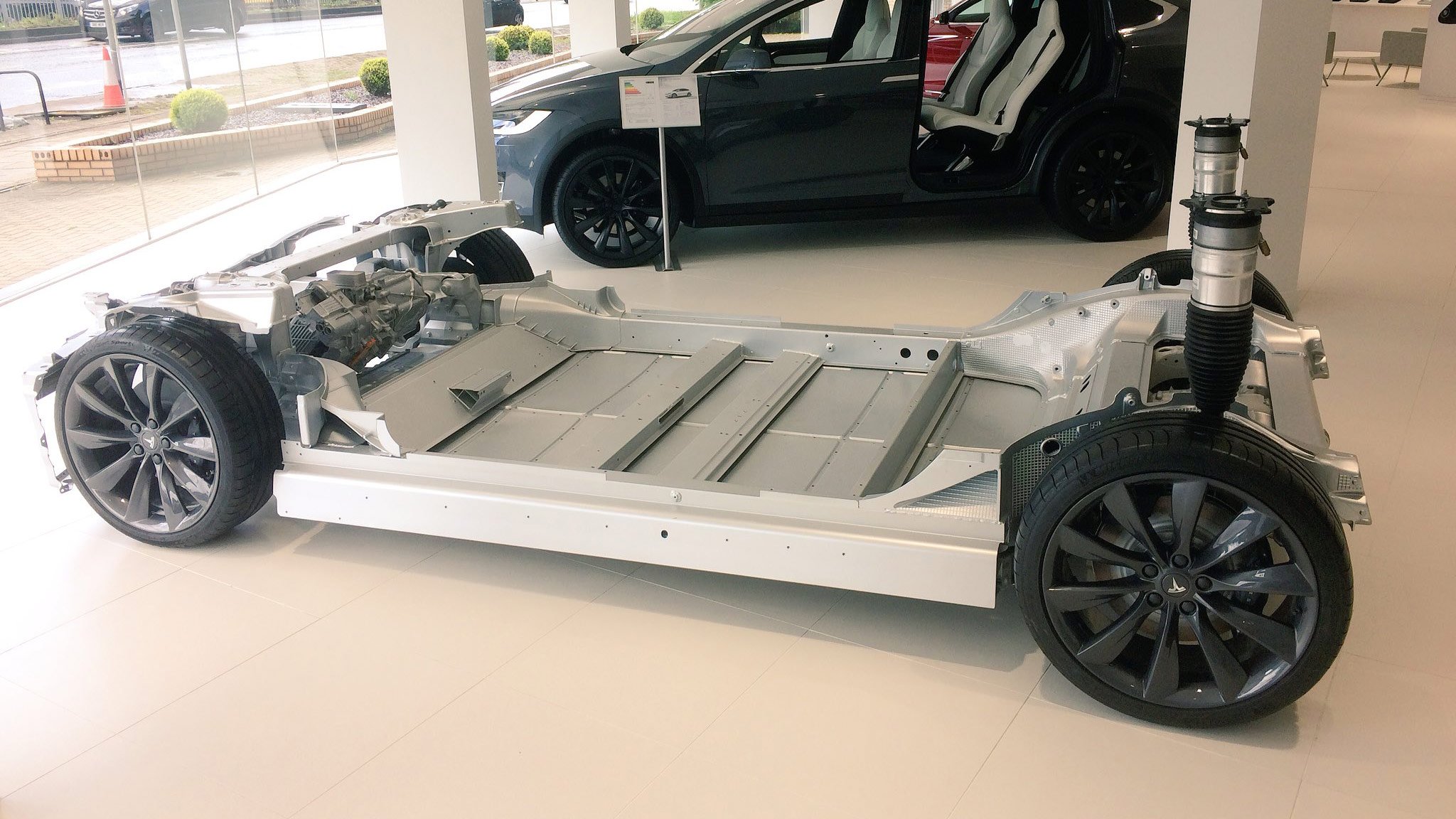 Tesla Model S Chassis Diagram