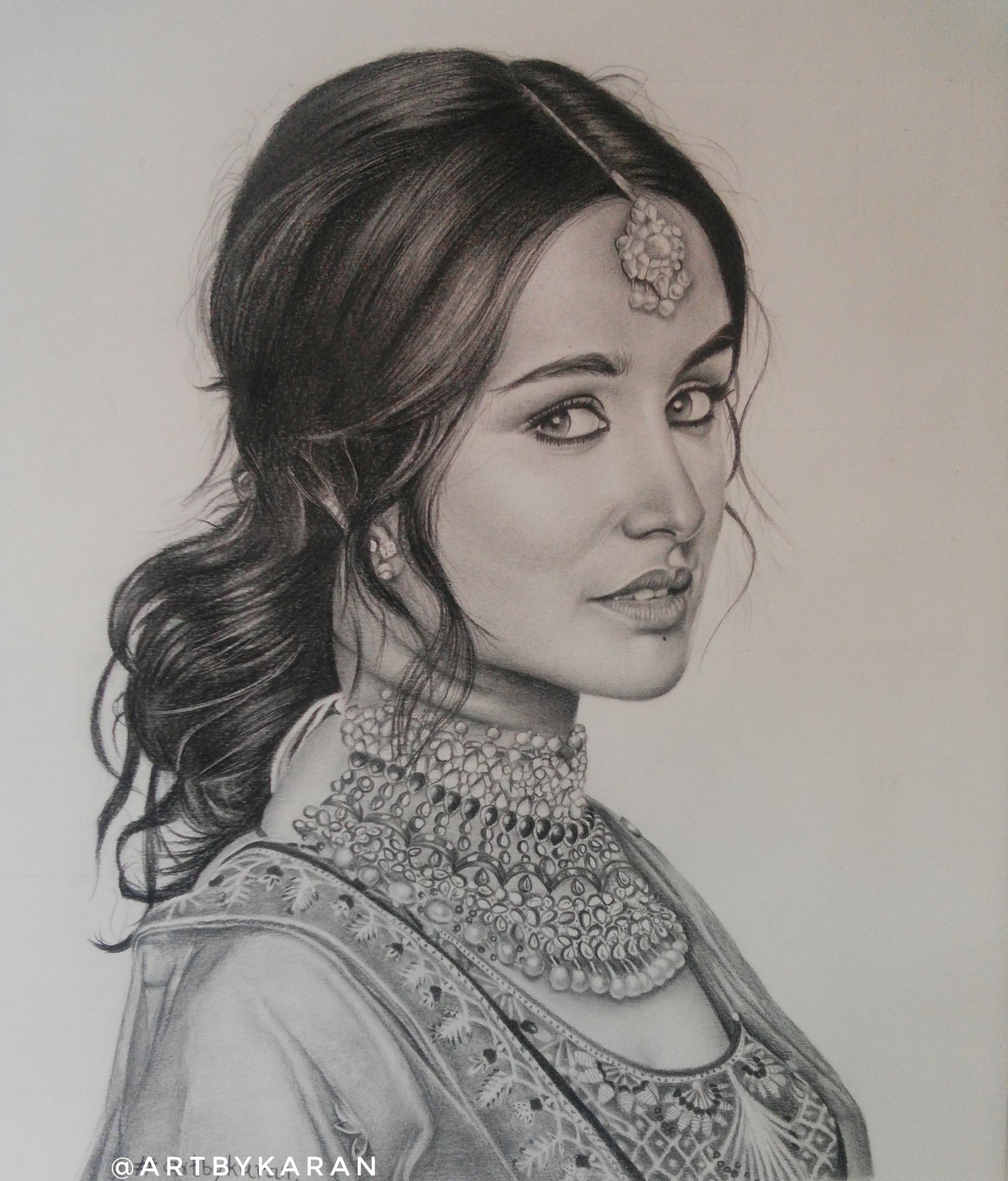 Drawing Shraddha Kapoor Realistic Pencil Drawing Timelapse, 47% OFF
