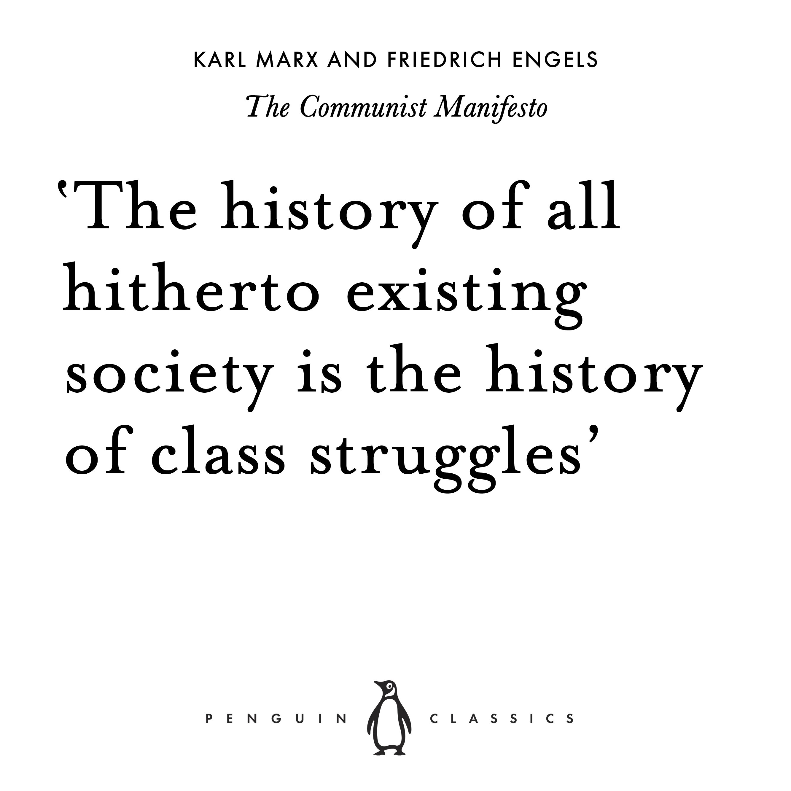 Karl Marx Communist Manifesto Quotes