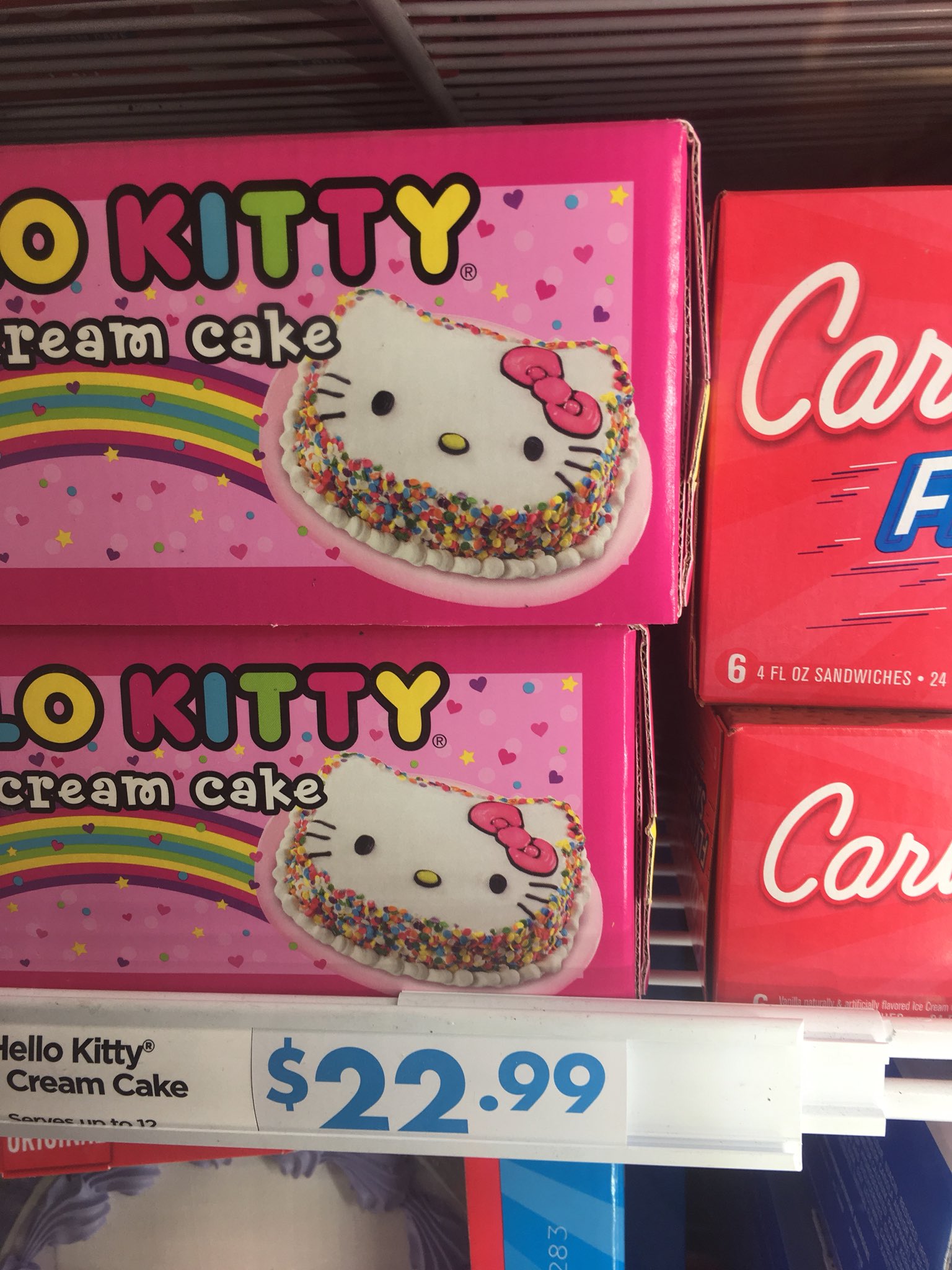 Walmart Hello Kitty Cake