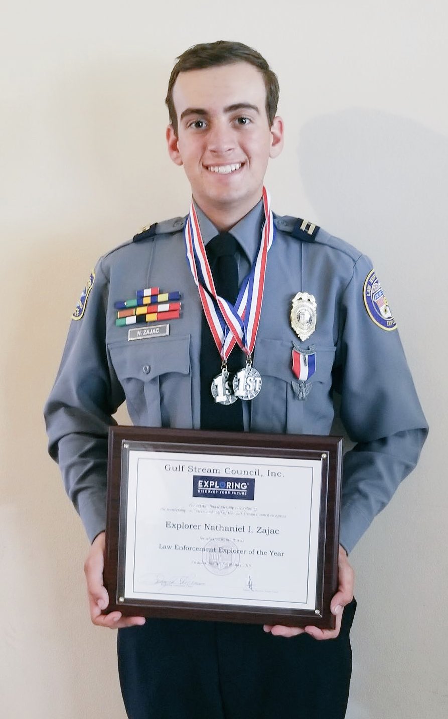 Explorer Law Enforcement Recognition Awards