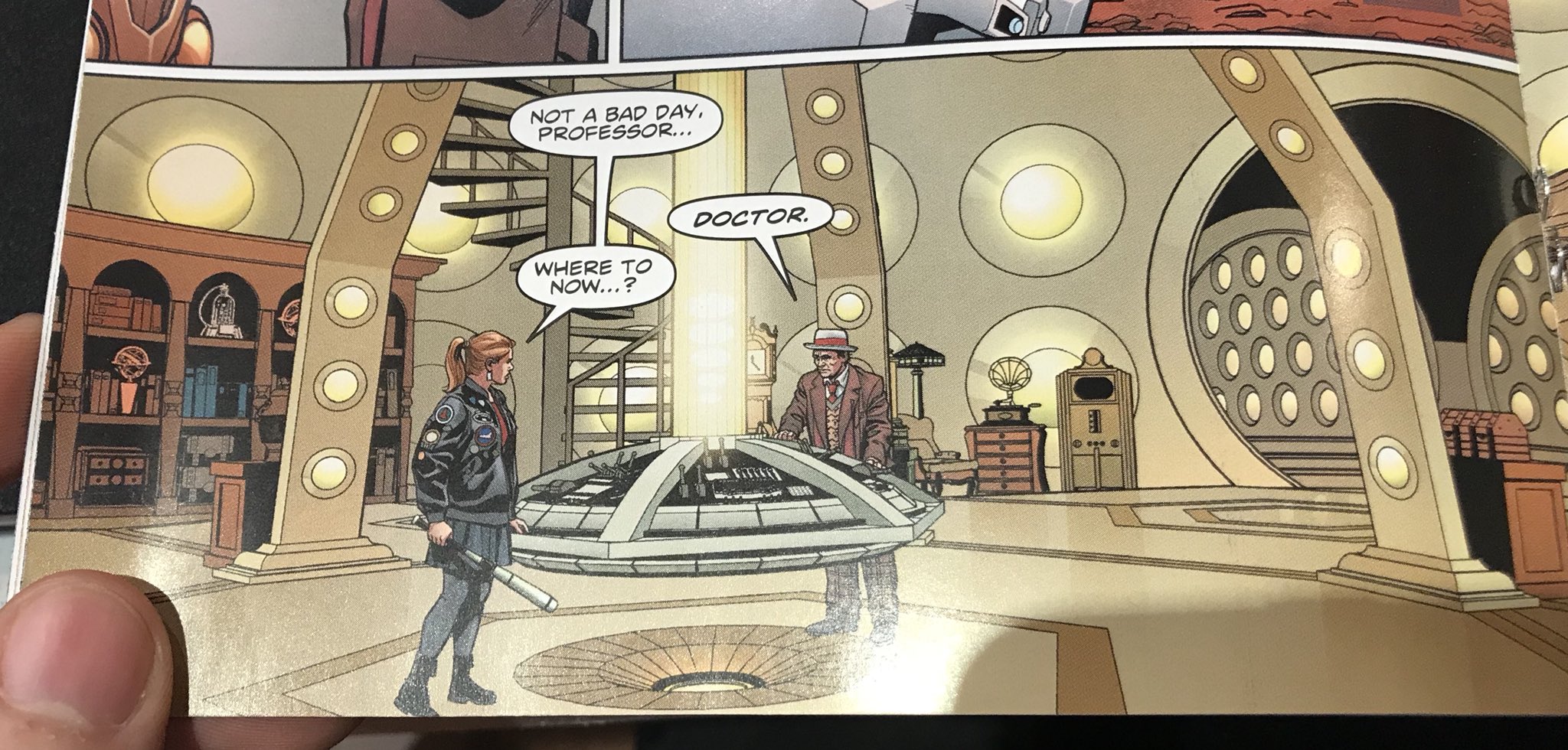 7th Doctor Tardis Interior