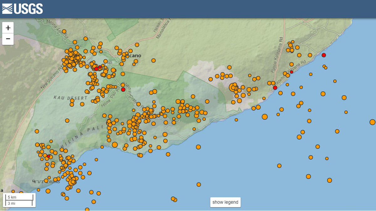 Earthquake And Volcano Map