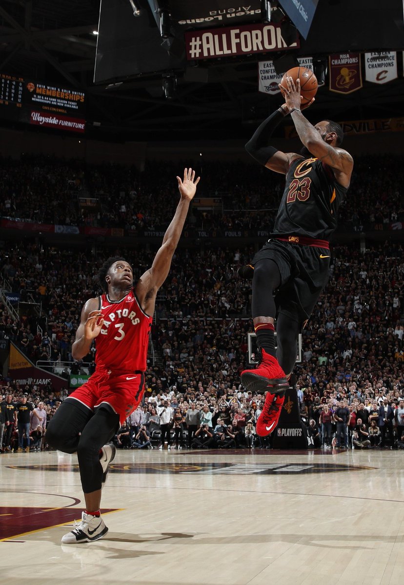 LeBron James back-to-back dagger step back 3s on Tatum to force game 7 ...