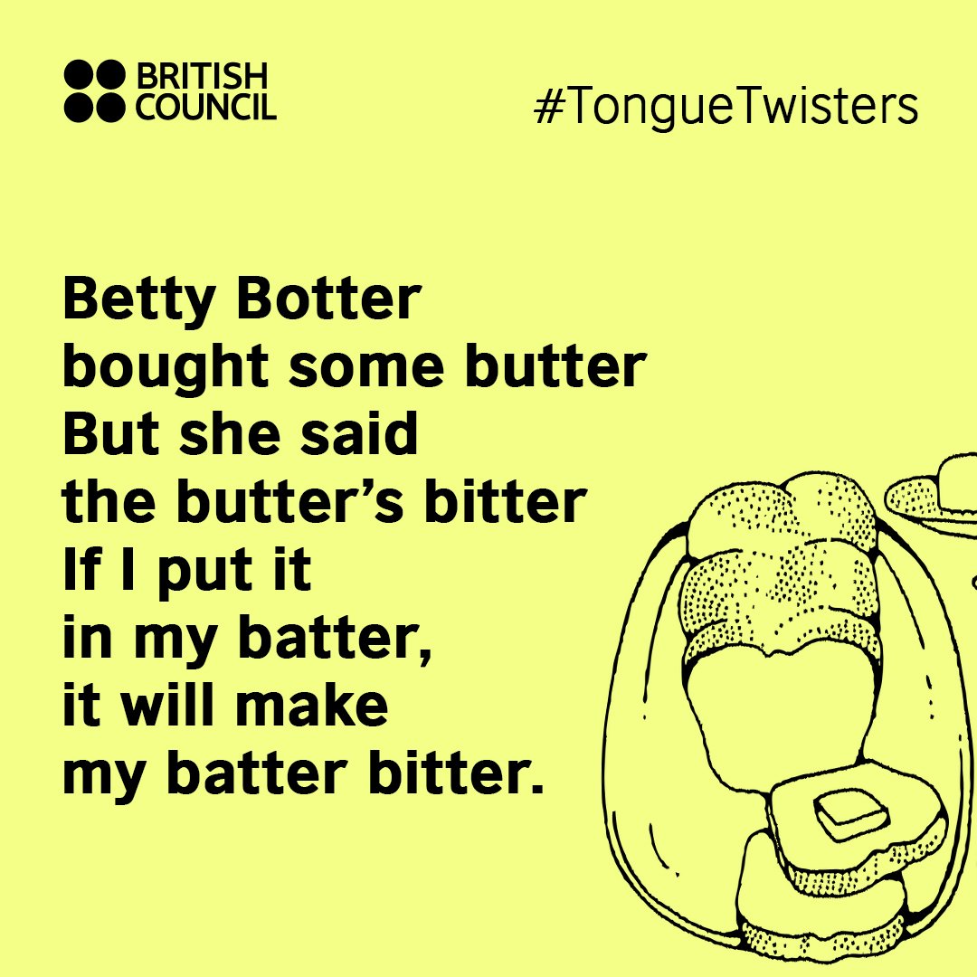 Tongue Twisters Betty Botter