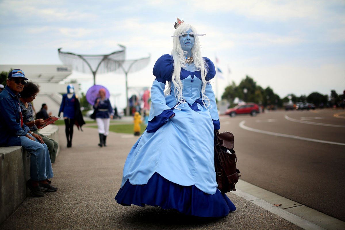 Adventure Time Cosplay Ice Queen
