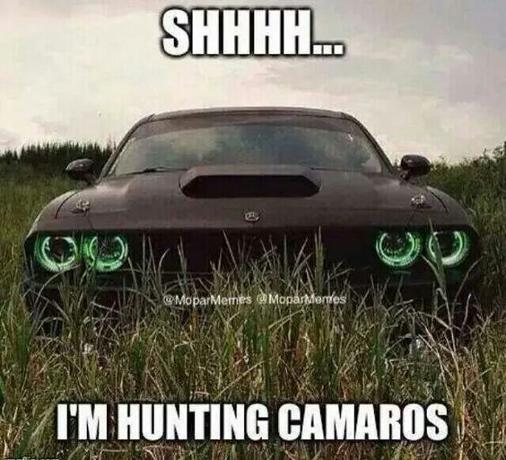 Funny Dodge Challenger Memes