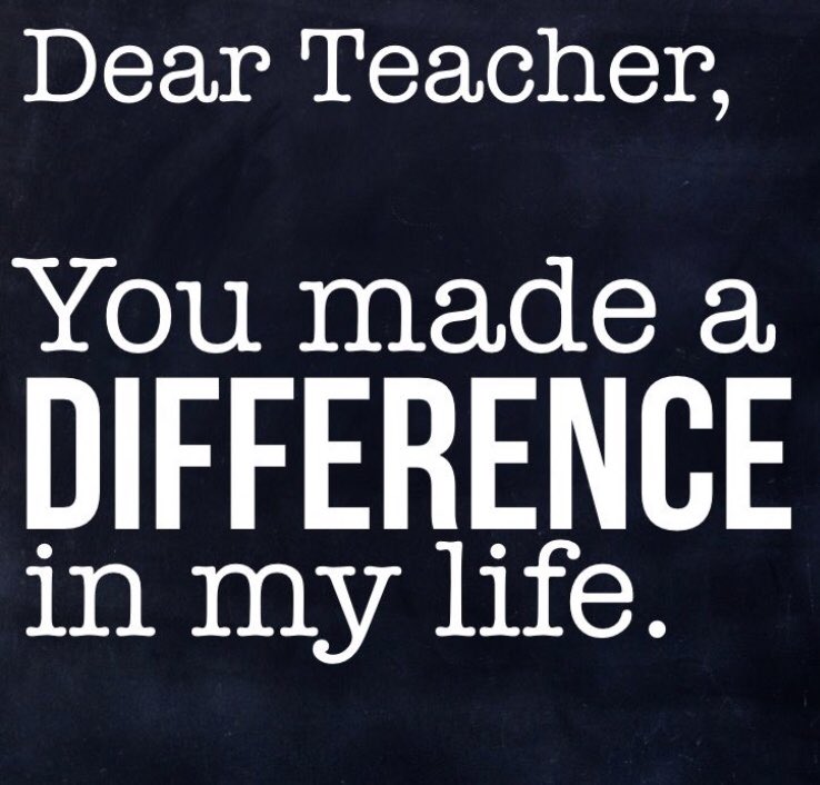 Bails on Twitter: "To all of the teachers in my life and all of those ...