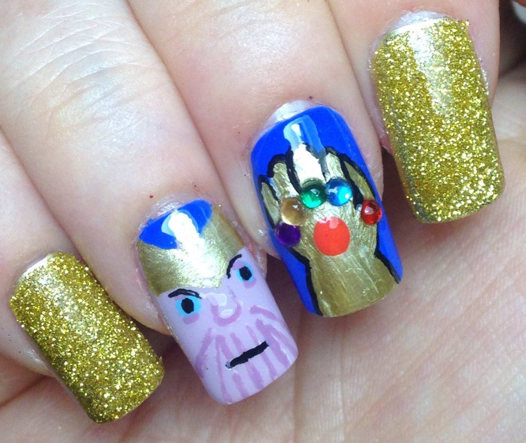 Cute Infinity Nail Designs