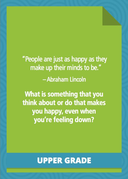 Sanford Harmony on Twitter: "Teachers, ask your students this question ...