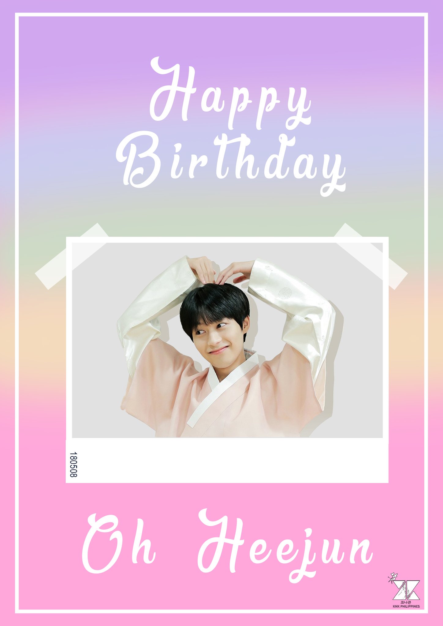 크나큰 (KNK) Philippines on Twitter: "Make our dear Heejun's day special by sending him your ...