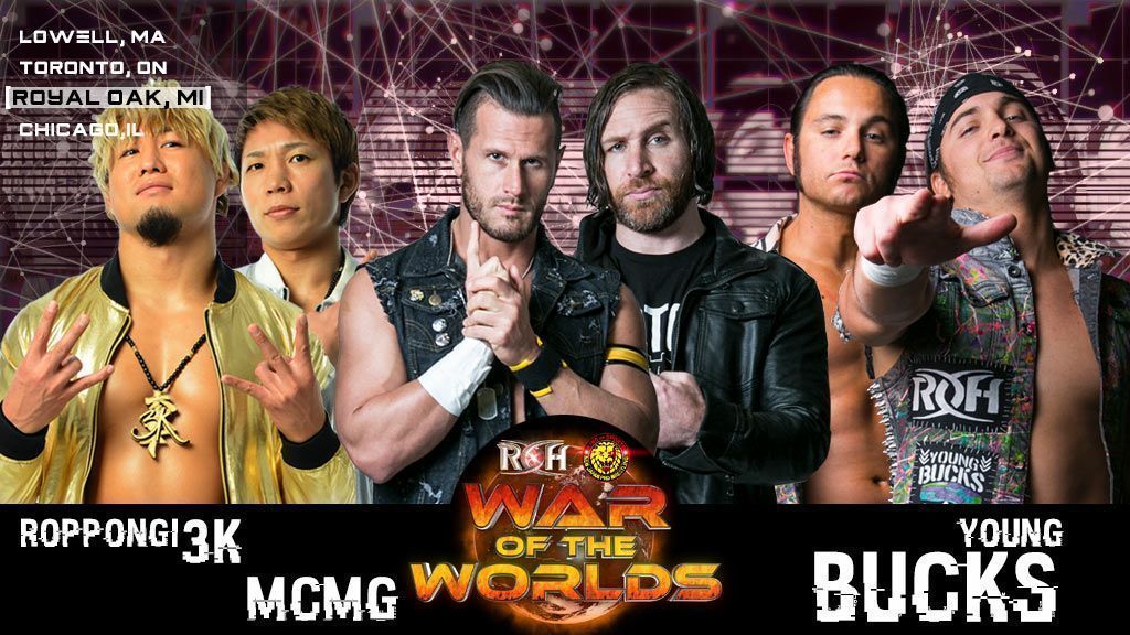 ROH/NJPW War of the Worlds 2018 Weekend Preview