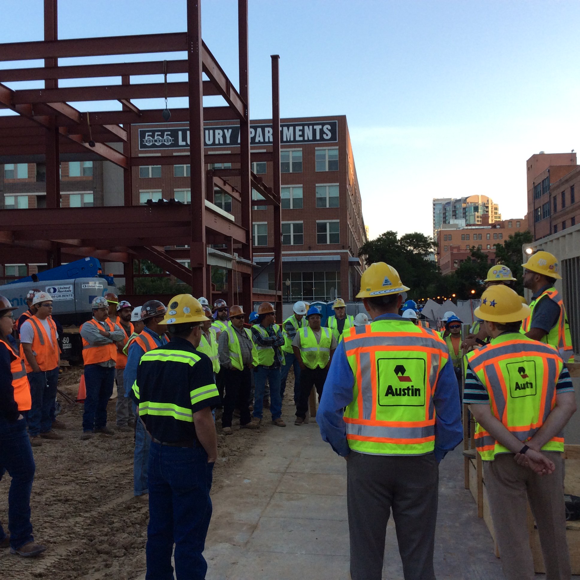 Austin Commercial on Twitter: "To reinforce #SafetyWeek 2018, Austin Commercial worked w/Deem ...