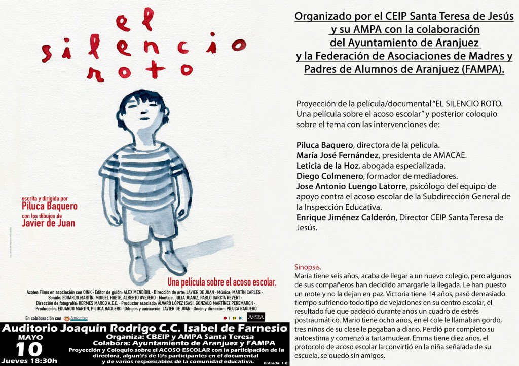 PROYECCIÓN DE «EL SILENCIO ROTO» – Colegio Carlos III