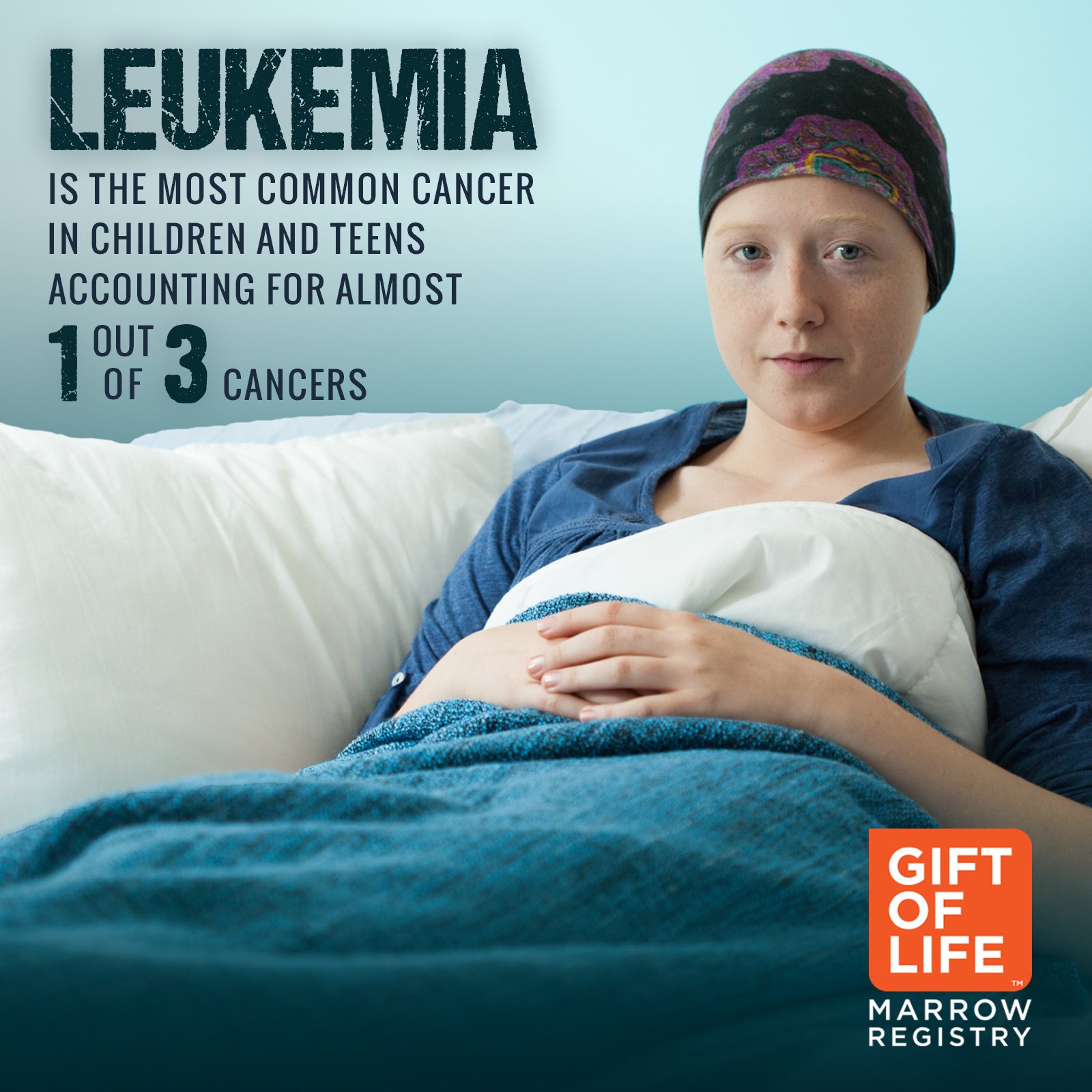 Teenage Leukemia Patient