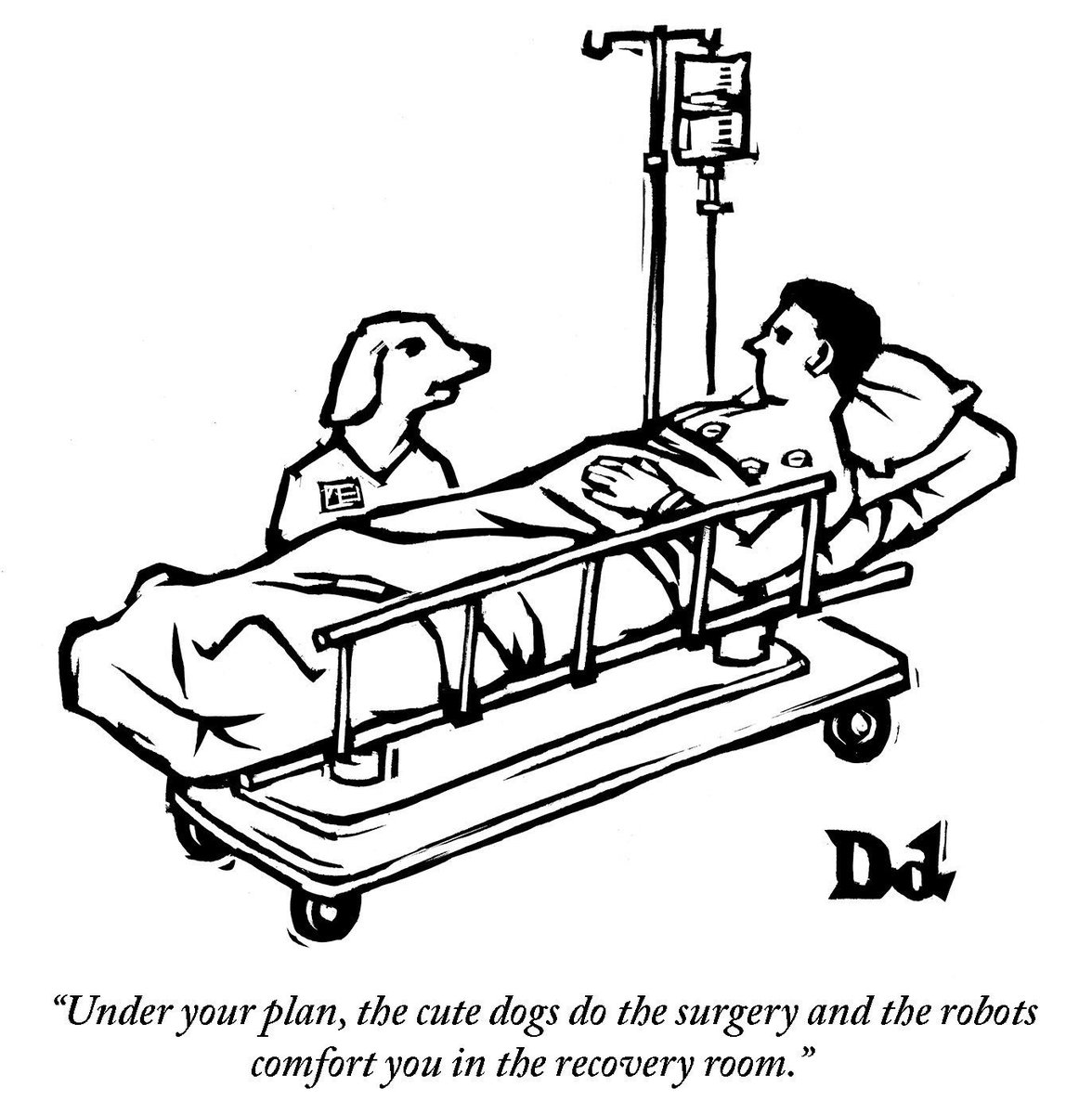 Recovery From Surgery Cartoon