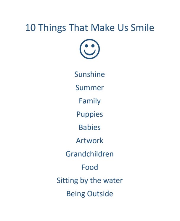 Things To Make People Smile