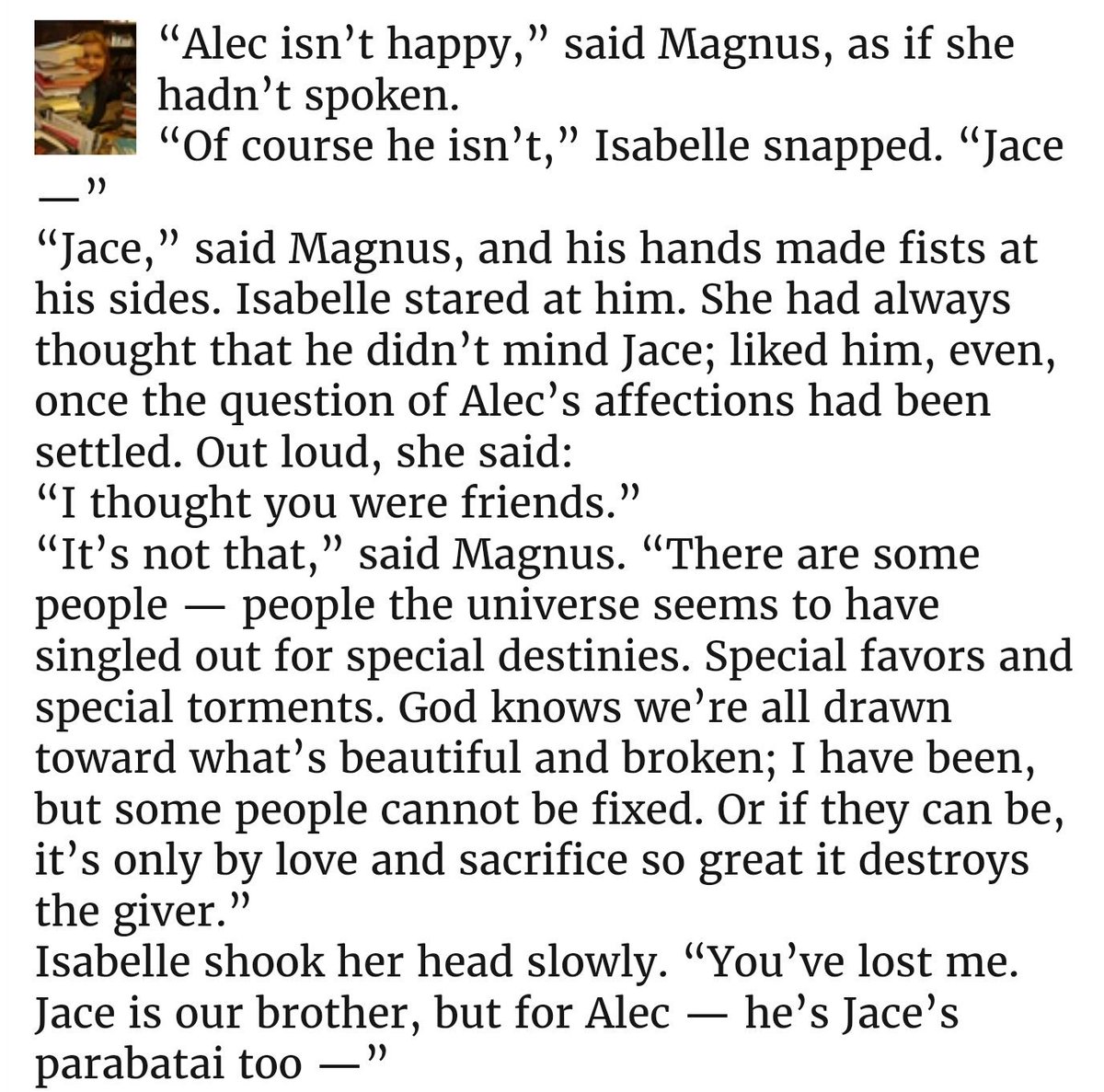 Magnus And Alec Break Up Scene