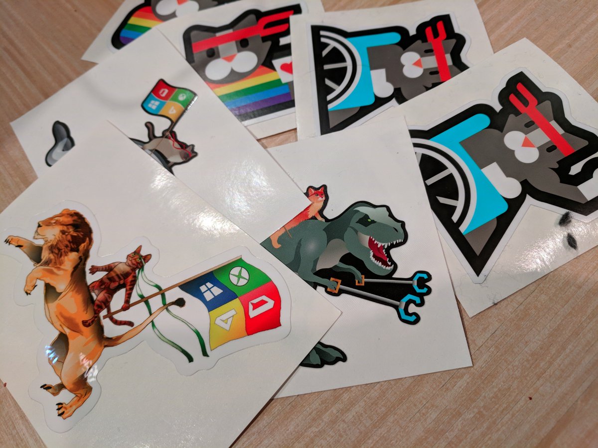 Ninja Cat Microsoft Sticker