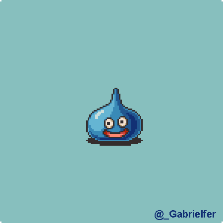 Slime Dragon Quest Sprite