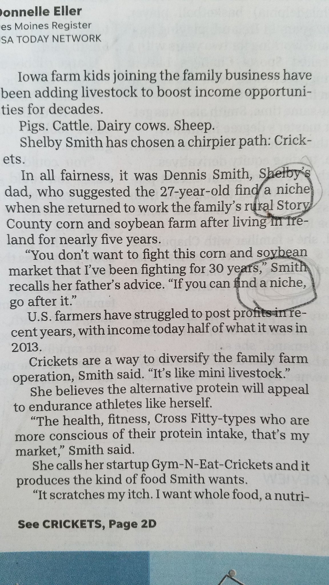 Stacy Dobernecker on Twitter: "Ames Tribune employs #DontPardonMyFrench word "niche" in article ...