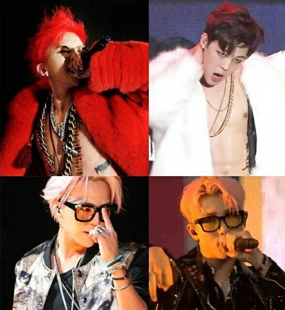 G Dragon Red Hair Mama