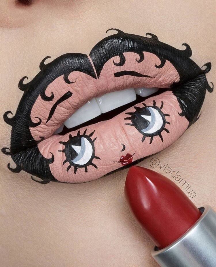 Betty Boop Makeup