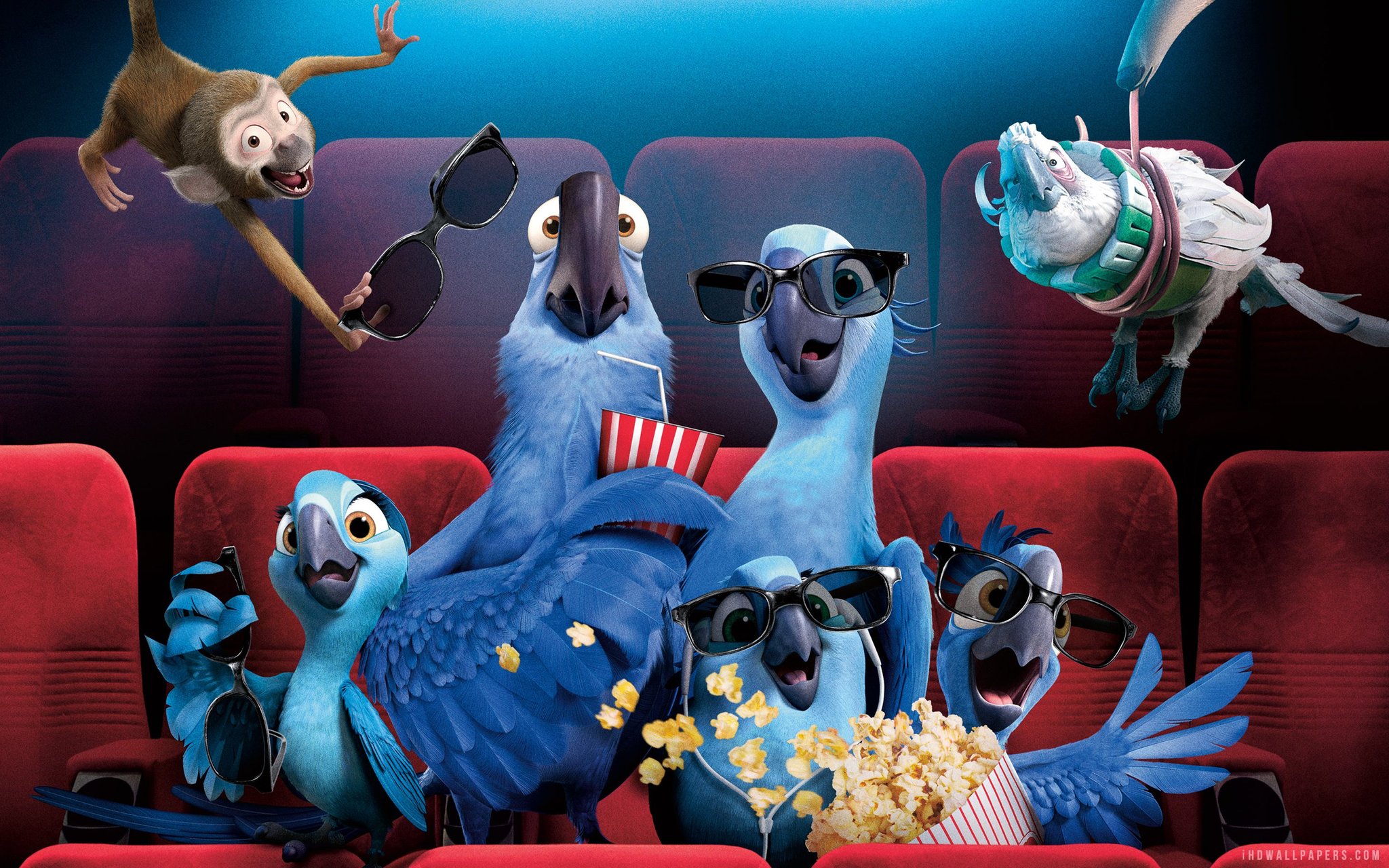 Rio 2 Wallpaper Blu