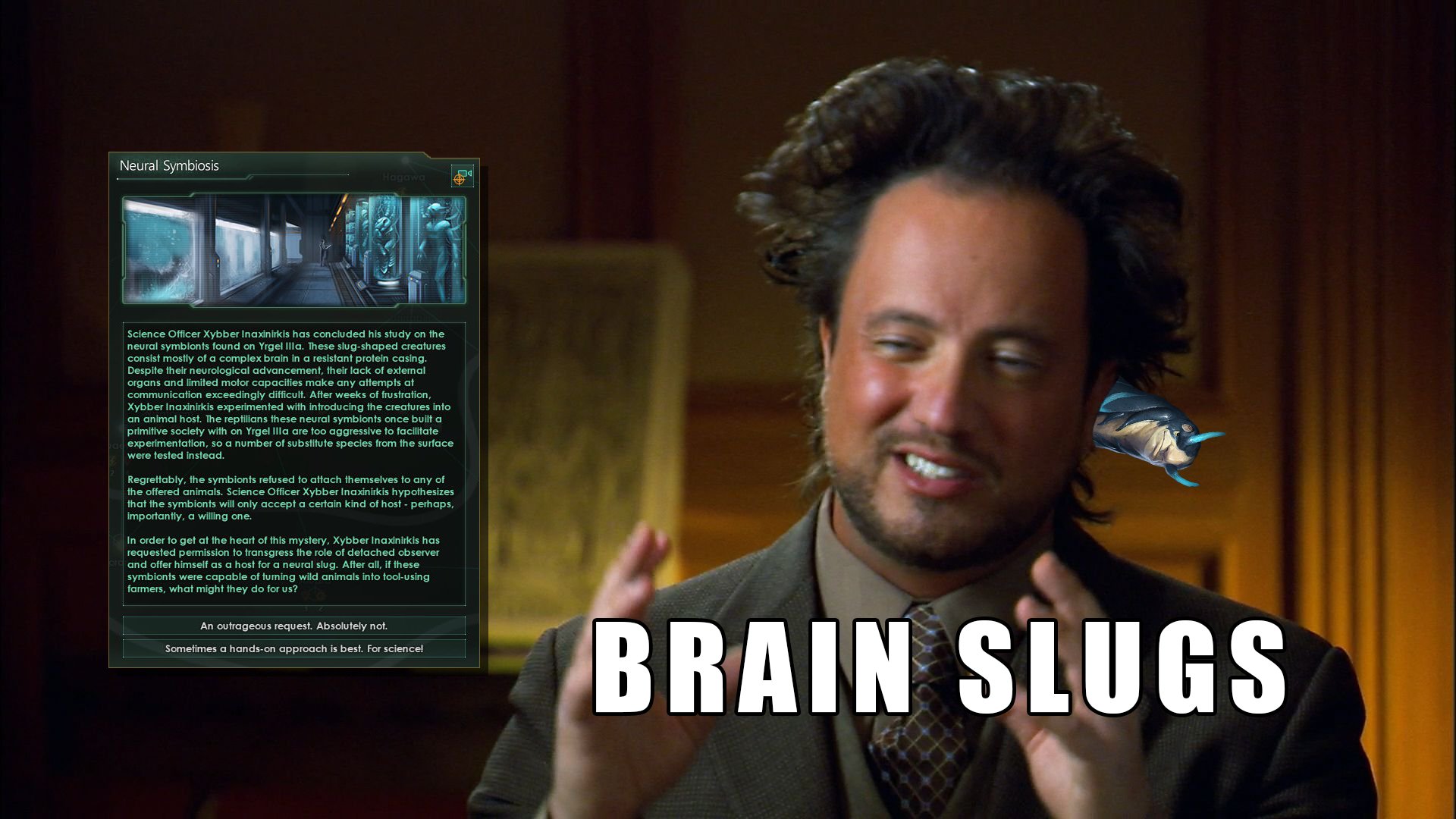 Brain Slug Memes No Brain Just Akutagawa — Finally I Can Post The