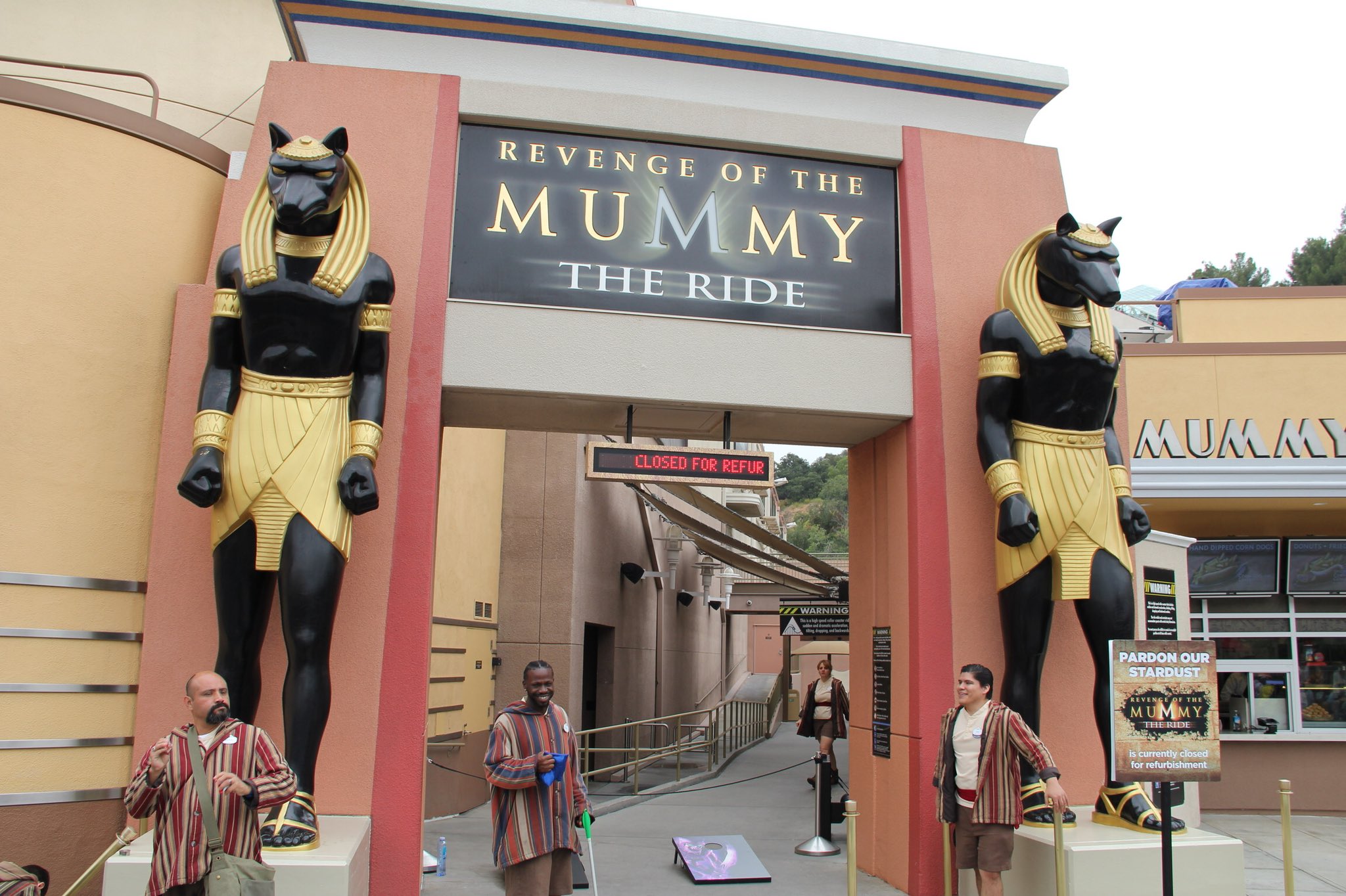 Revenge Of The Mummy Universal Studios Hollywood