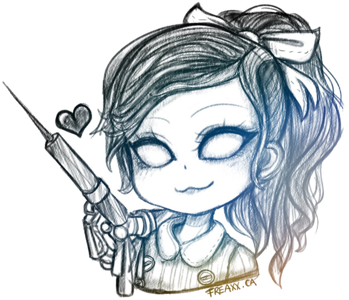 Little Sister Bioshock Drawing