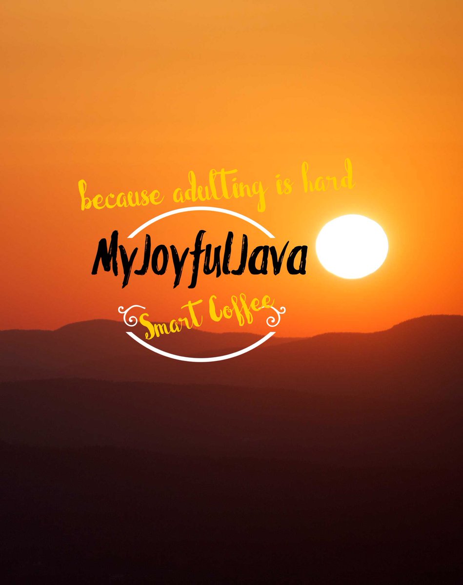 Joyful Java (@java_joyful) | Twitter