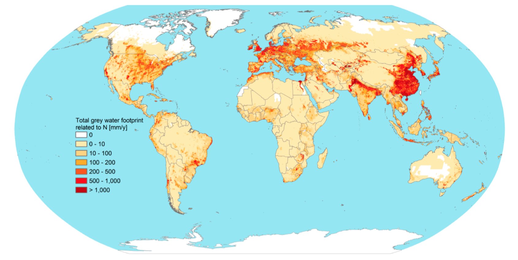 World Water Pollution Graph Citizen Science Global Surface Water