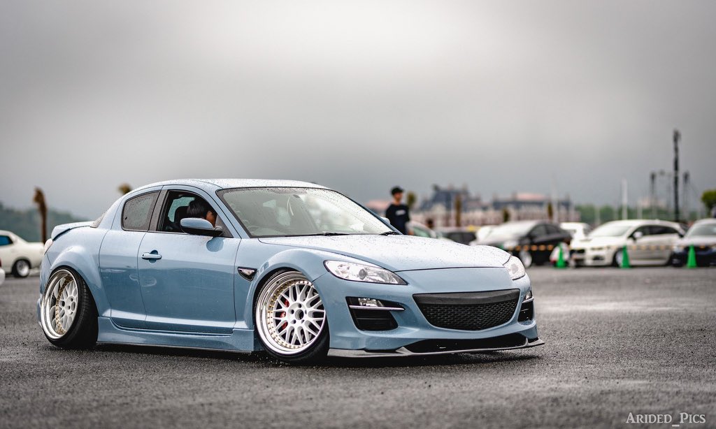 Stanced Mazda Rx8