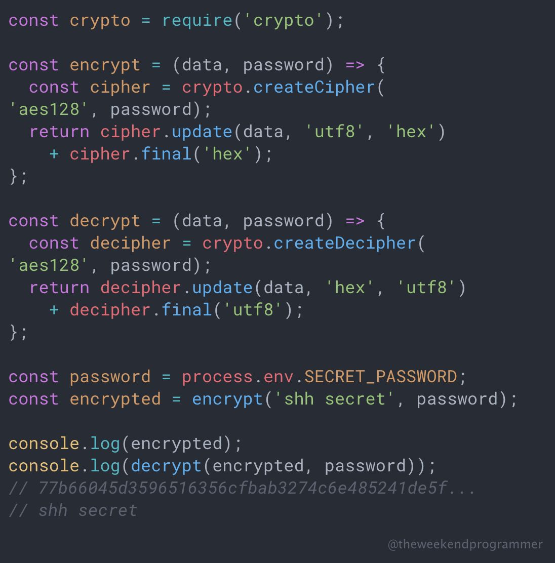 35 Javascript Encrypt And Decrypt Javascript Overflow