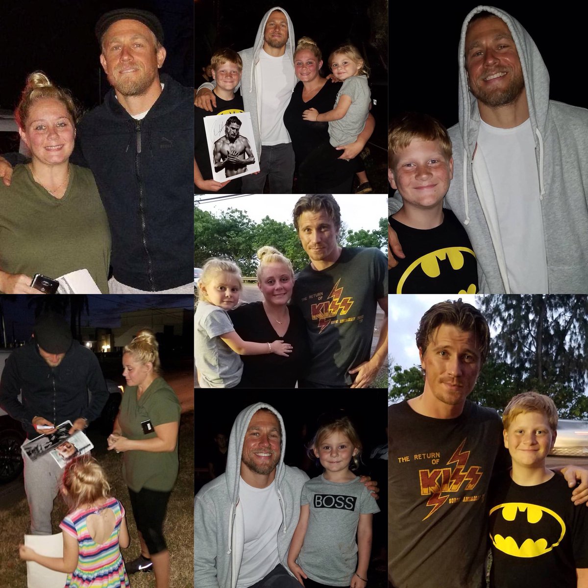 Charlie Hunnams Family