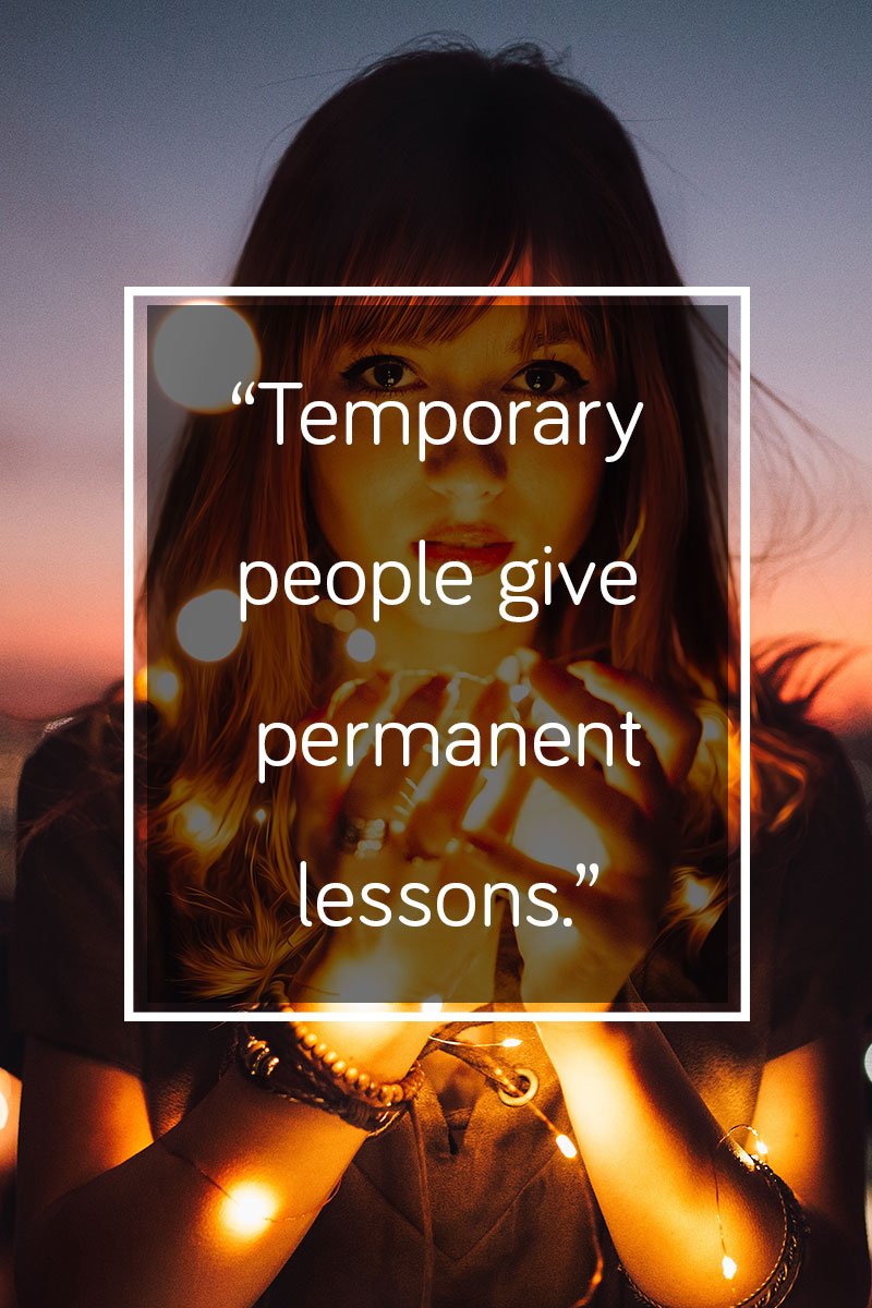 Temporary People Quote I'm Not A Permanent Person In Anyone's Life