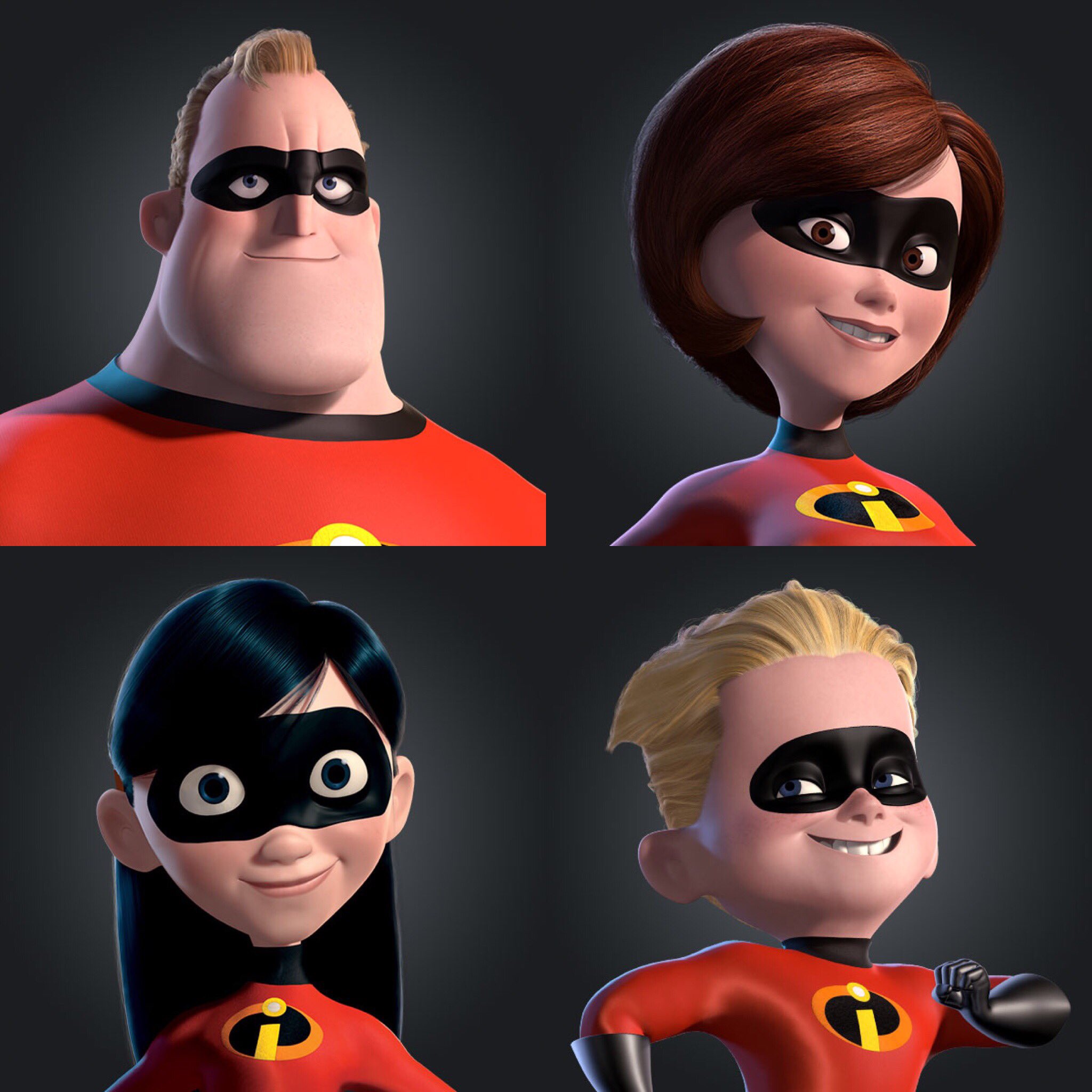 The Incredibles Mr Incredible And Elastigirl