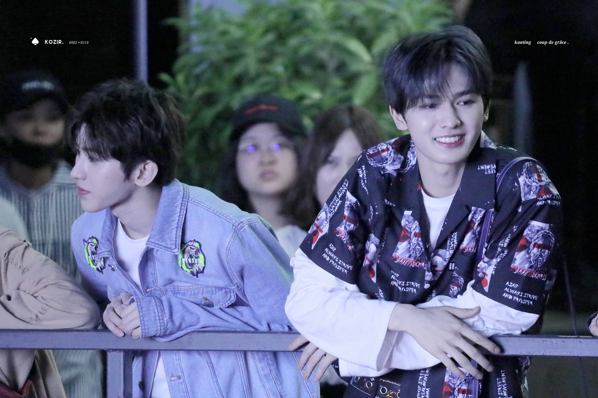KUN&IKUN 》Cai Xukun Pics on Twitter: "180523 Cai Xukun & Zhu Zhengting in Changsha © KOZIR ...