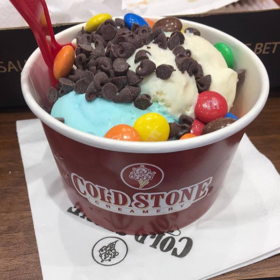 Cotton Candy Ice Cream Cold Stone