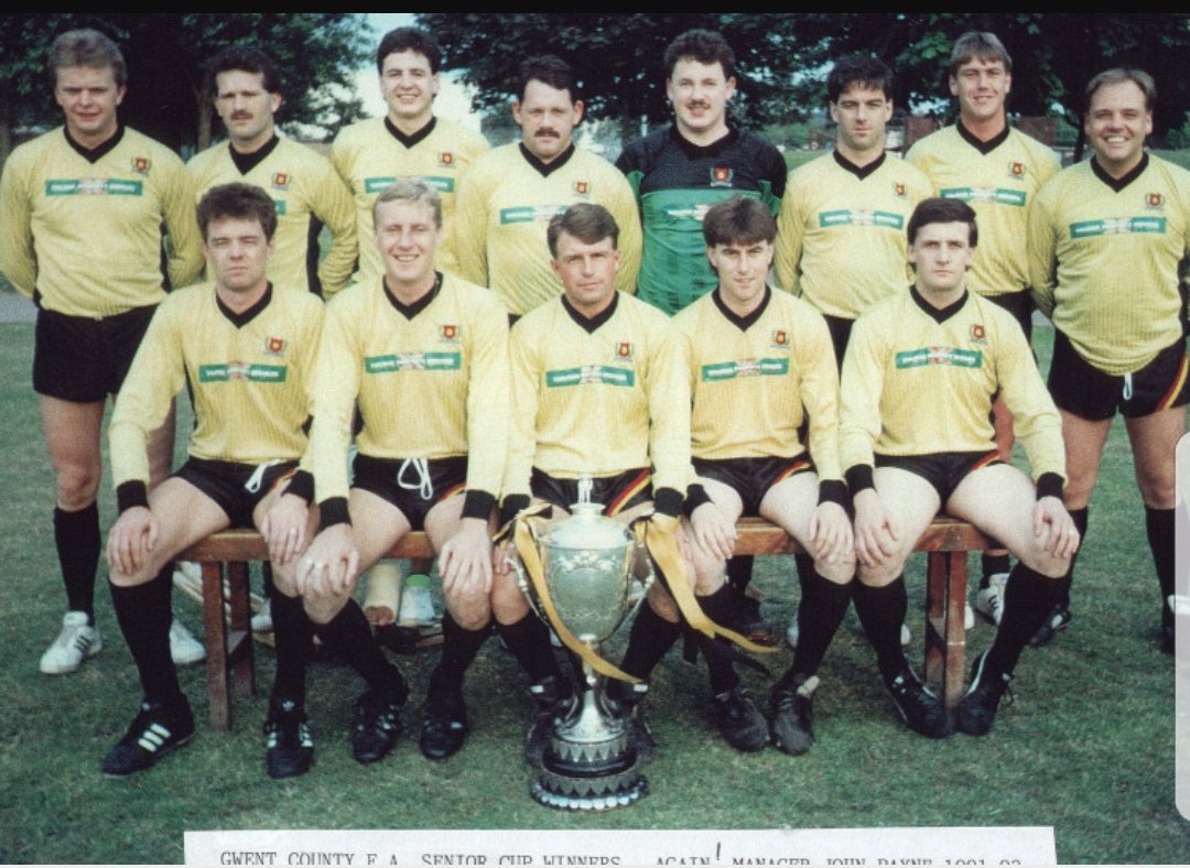 PILL AFC on Twitter: "Adding the Gwent Senior Cup to the cabinet in 1991 - 92. @NptCorries ...
