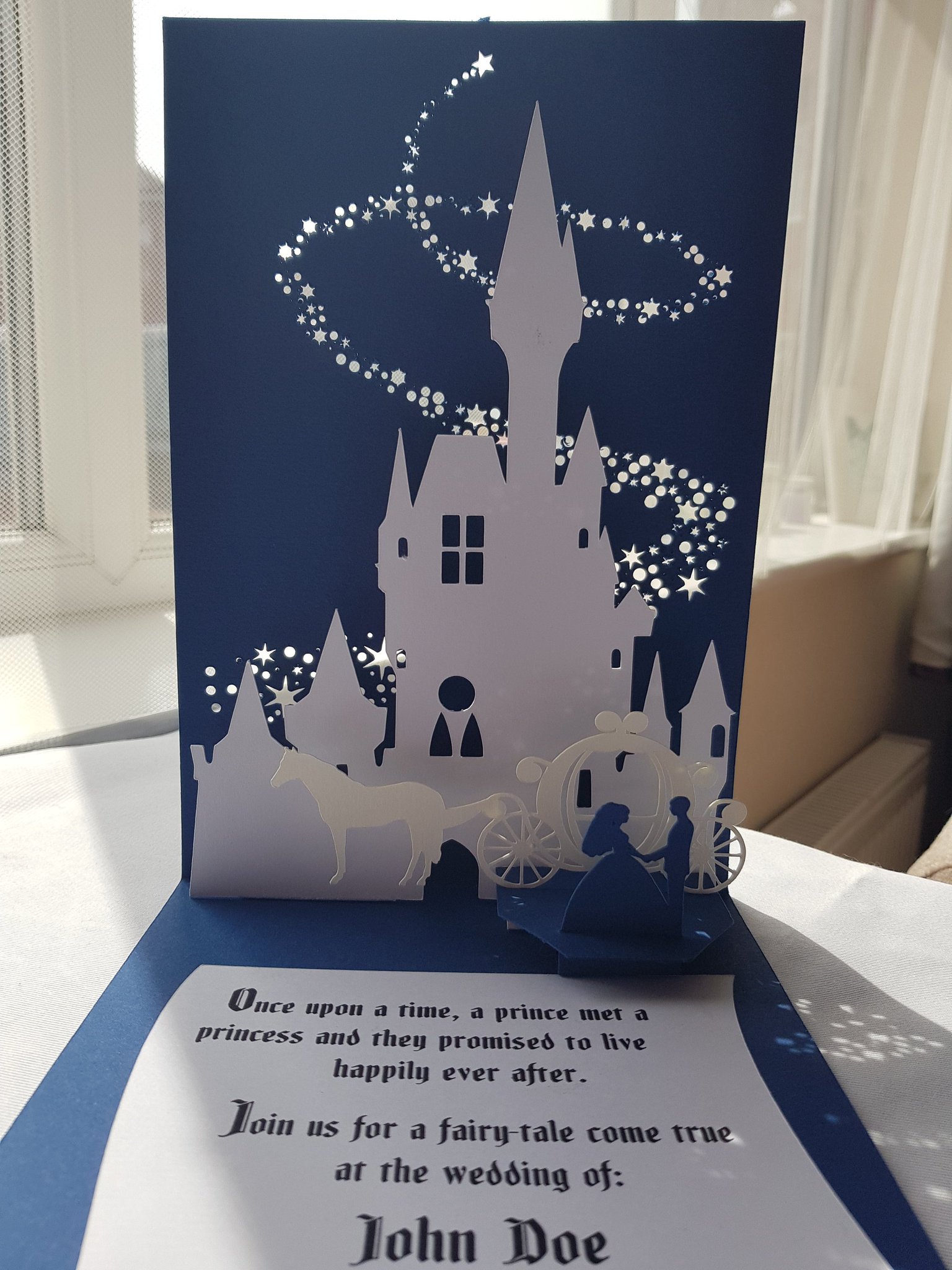 Princess Wedding Invitations For A Fairy Tale Wedding