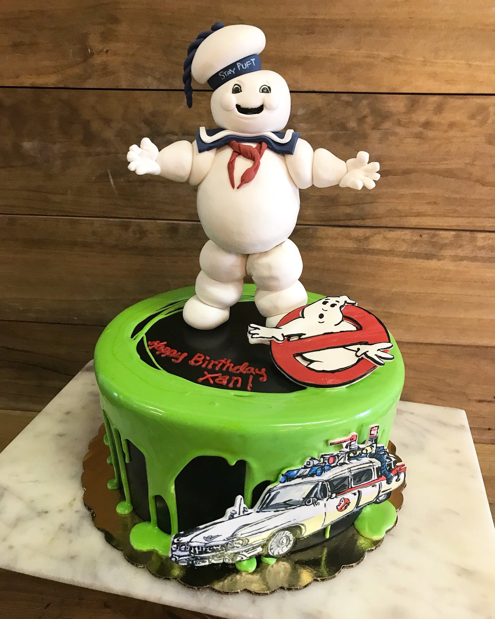 Ghostbusters Cake Birthday Boy Childs Favourite Characters Birthday