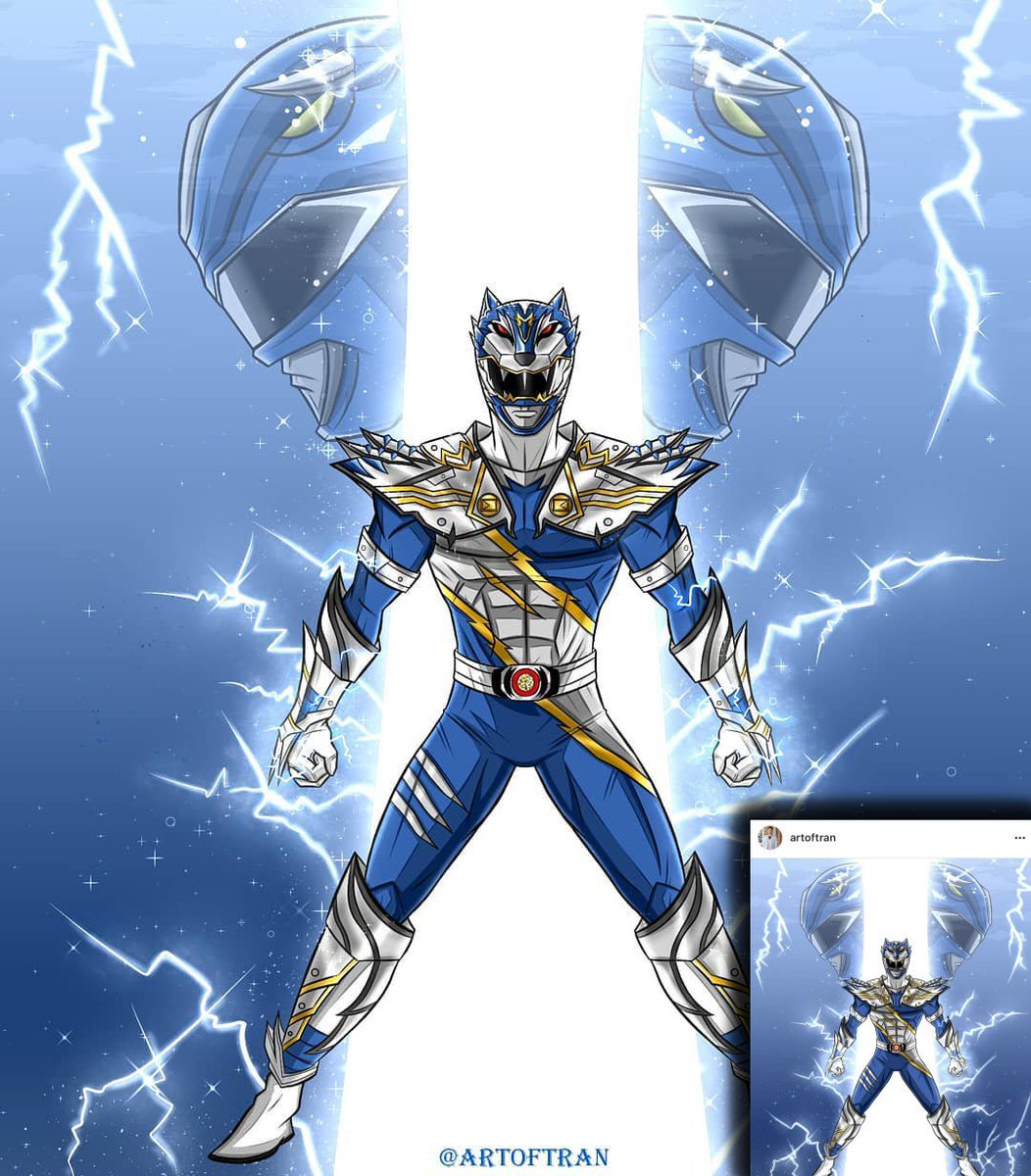 Blue Wolf Zord
