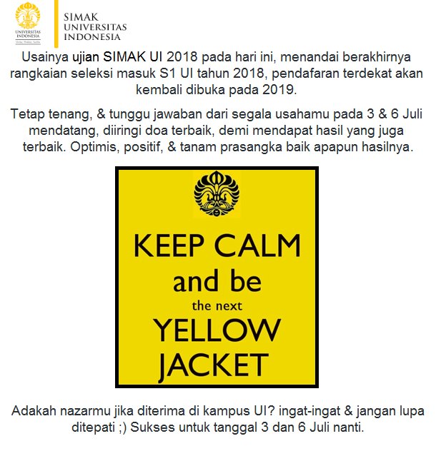 SIMAK_UI on Twitter: SIMAK_UI on Twitter: