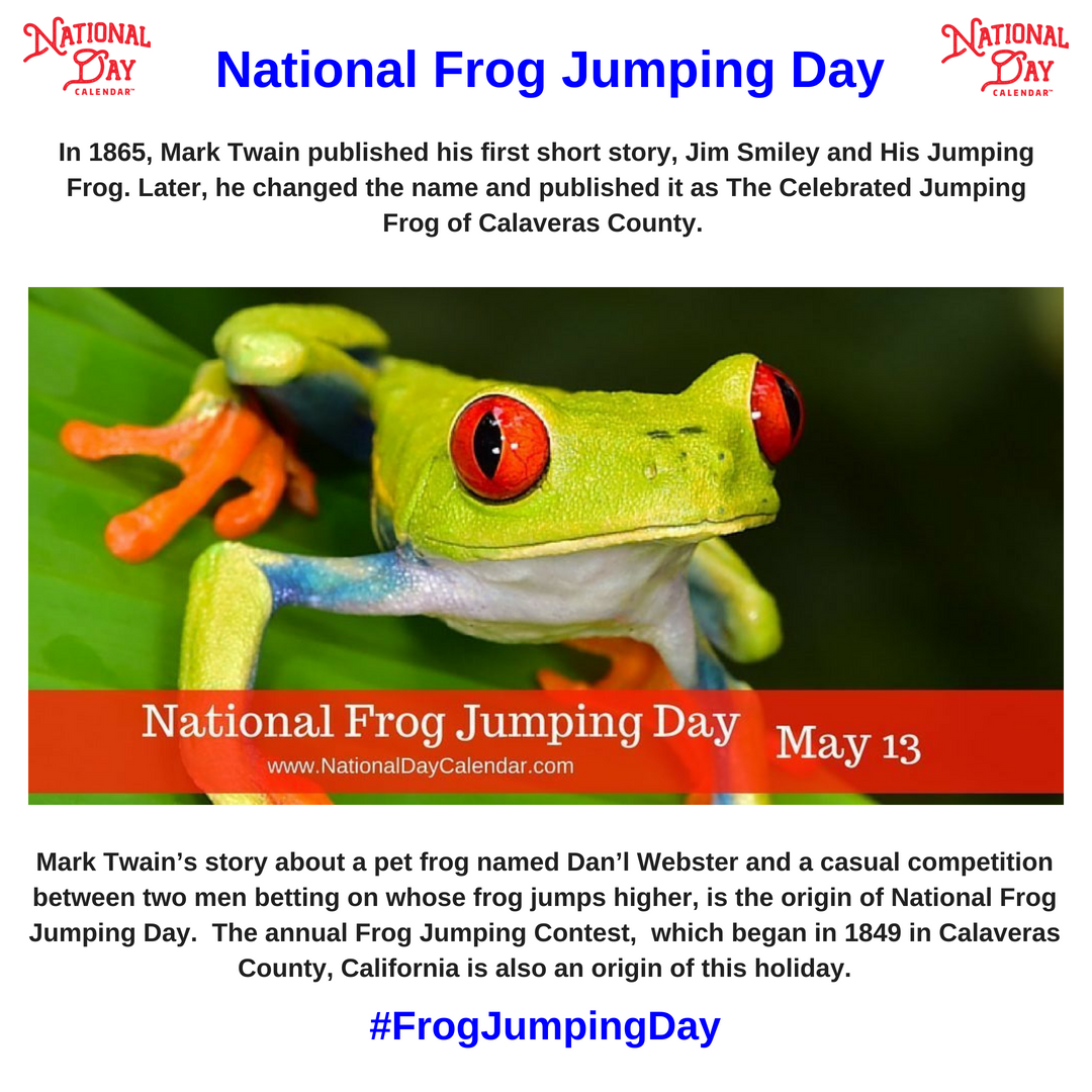 Frog Jumping Contest Calaveras County