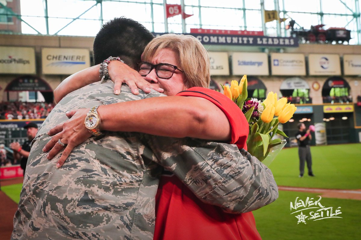 Staff Sergeant Steven Reyna surprised his mom Imelda today after a 15 ...