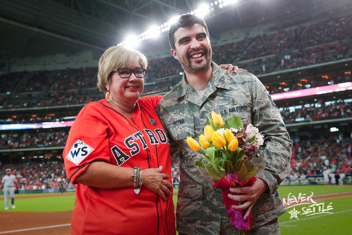 Staff Sergeant Steven Reyna surprised his mom Imelda today after a 15 ...