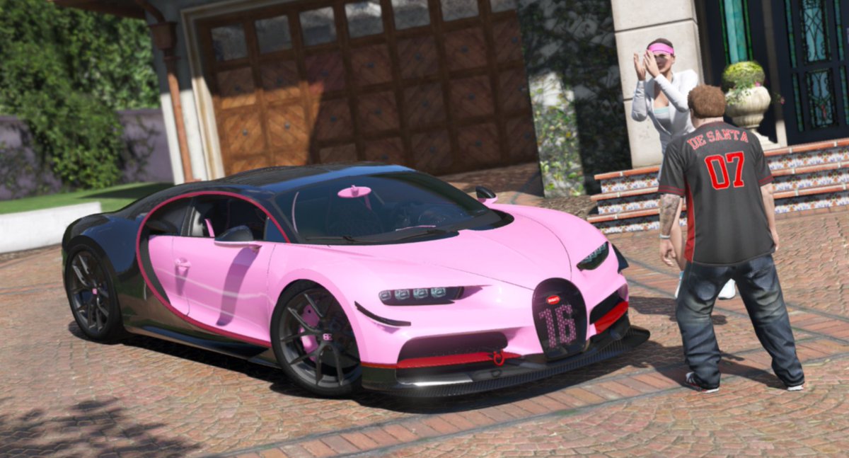 Gta 5 Bugatti Pink